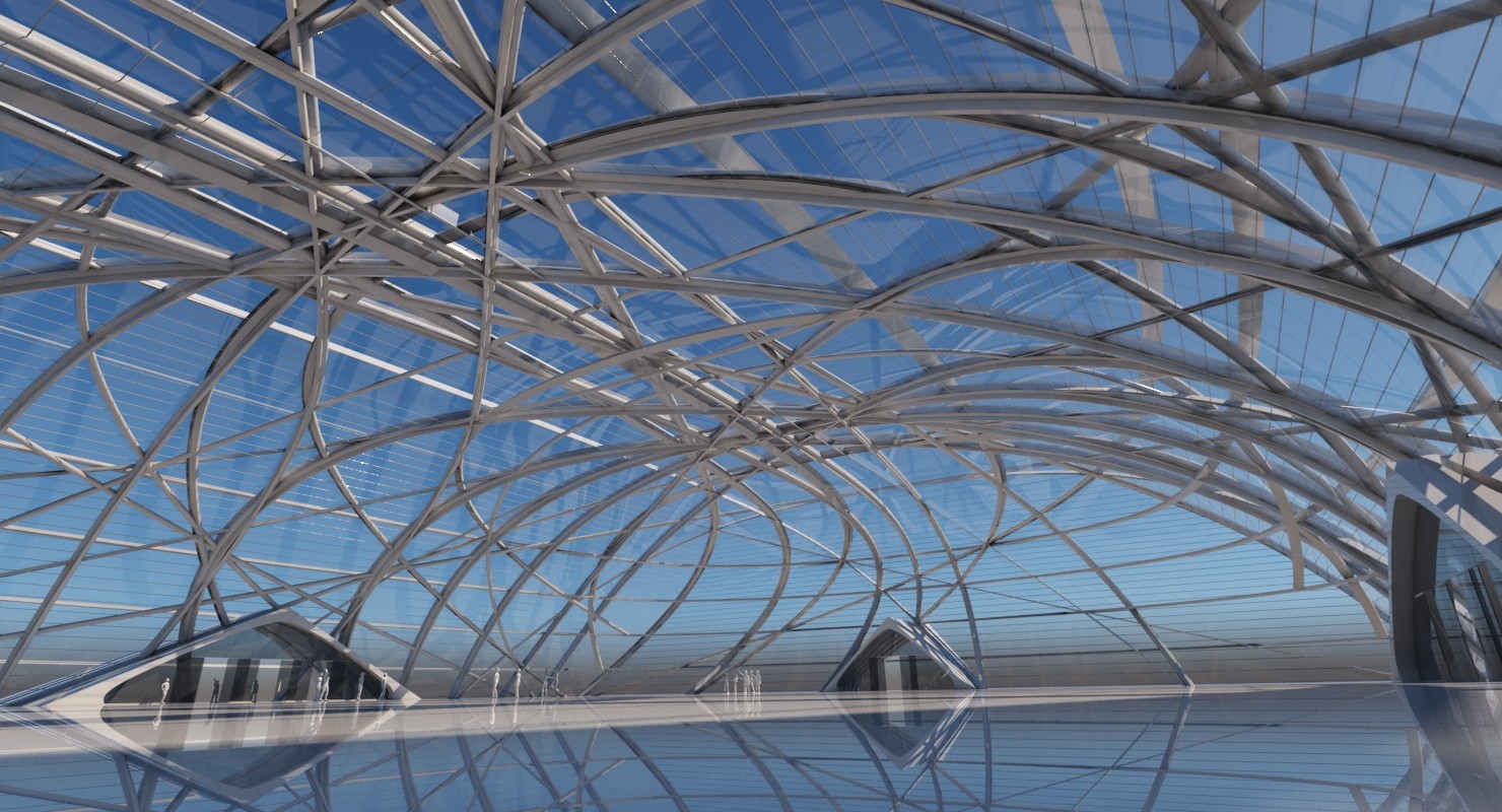 ArtStation - Futuristic Architectural Structure | Resources