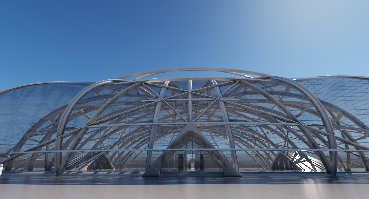 ArtStation - Futuristic Architectural Structure | Resources