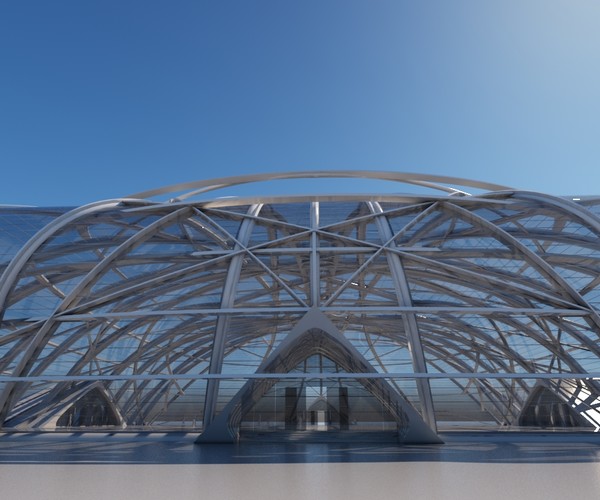 ArtStation - Futuristic Architectural Structure | Resources