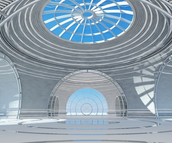 ArtStation - Futuristic Architectural Structure 4 | Resources