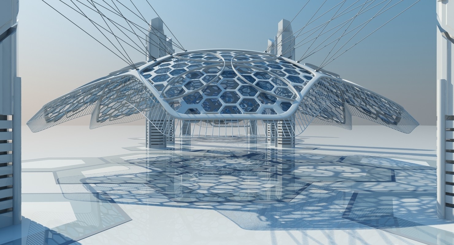 ArtStation - Futuristic Architectural Structure 15 | Resources