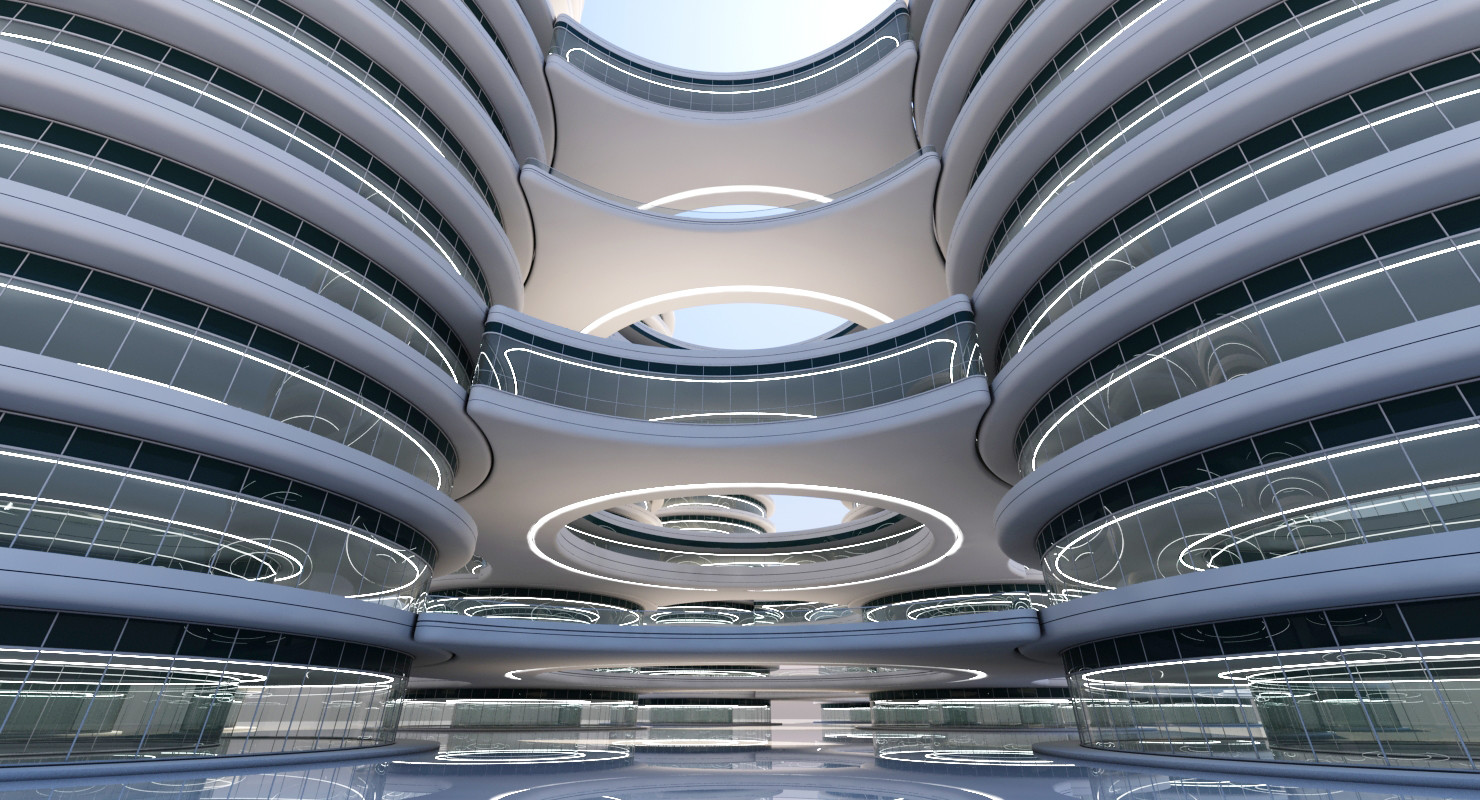 Giimann . - Futuristic Building 101