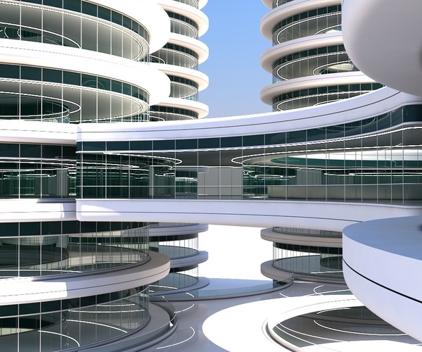 ArtStation - Futuristic Building 101 | Resources