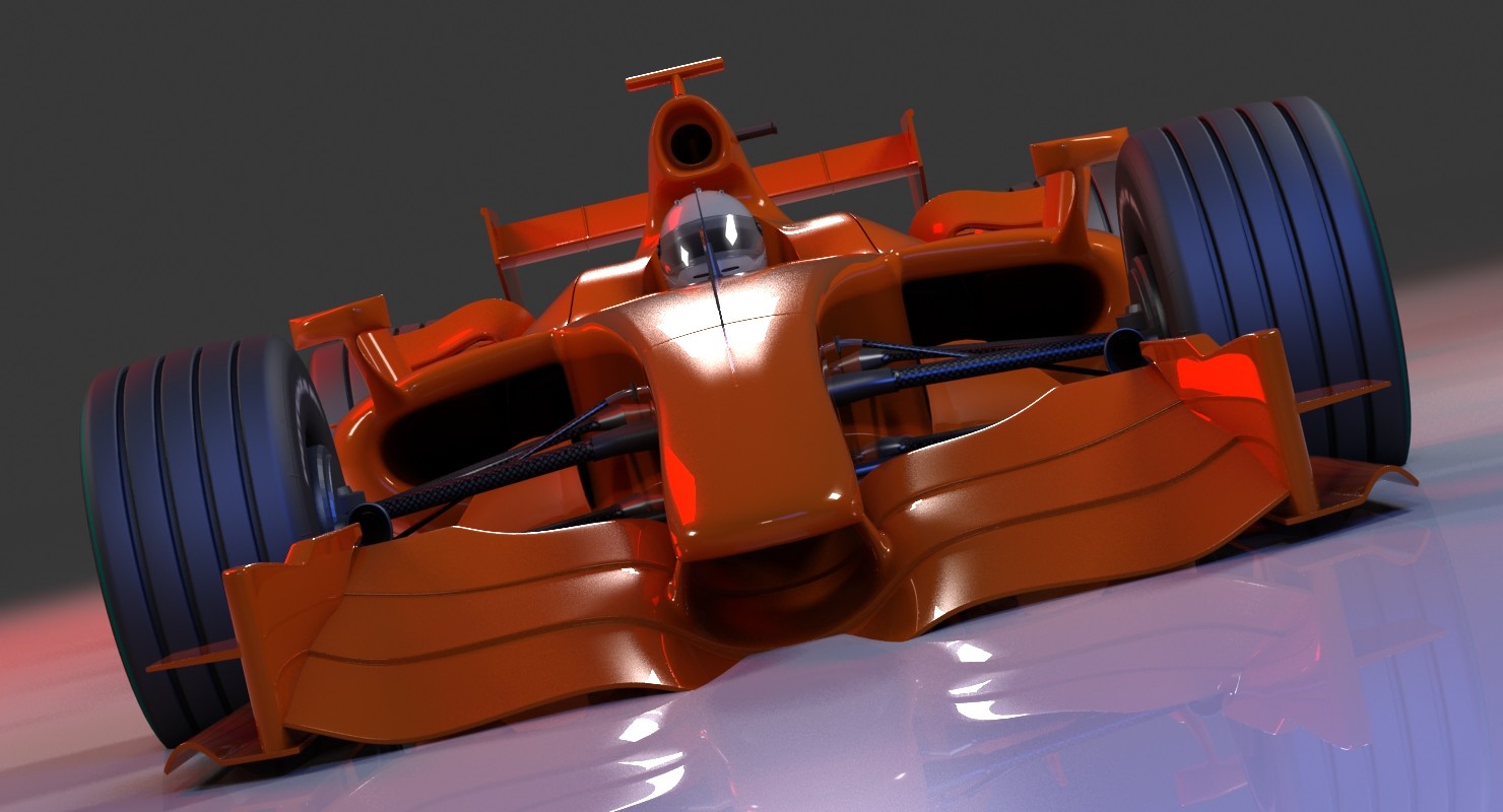 ArtStation - Generic Formula 1 Racing Car | Resources