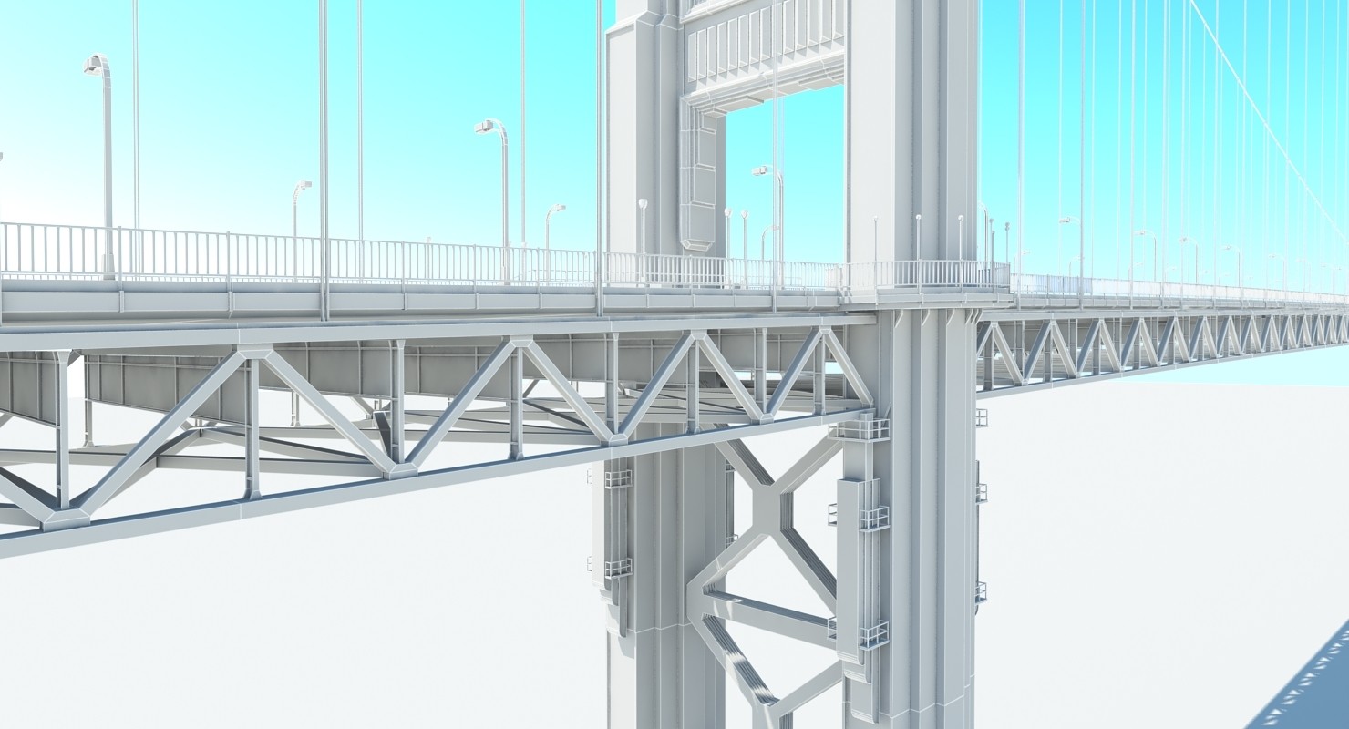 ArtStation - Golden Gate Bridge | Resources