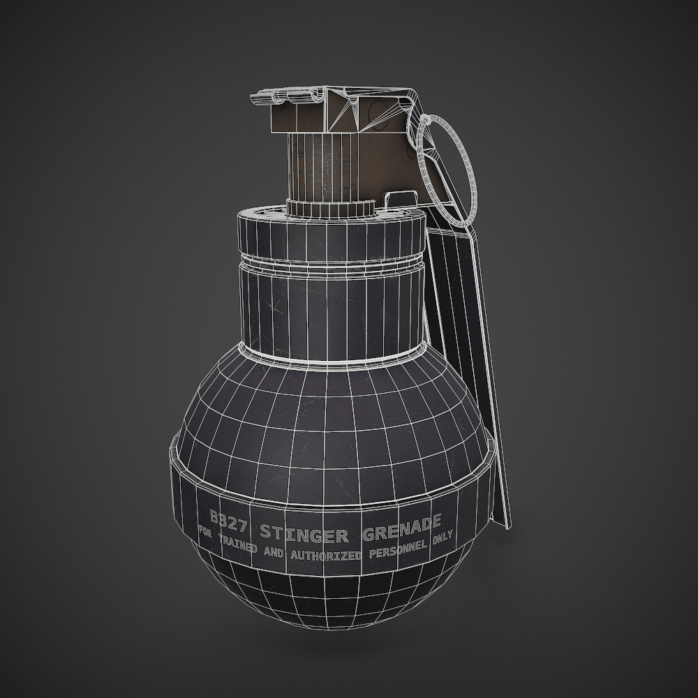 ArtStation - Sting Grenade | Game Assets