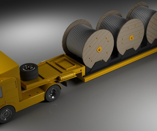 ArtStation - HGV Truck 08 | Resources