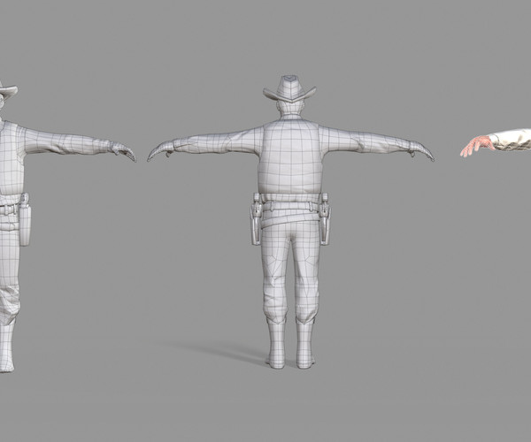 ArtStation - Cowboy | Game Assets