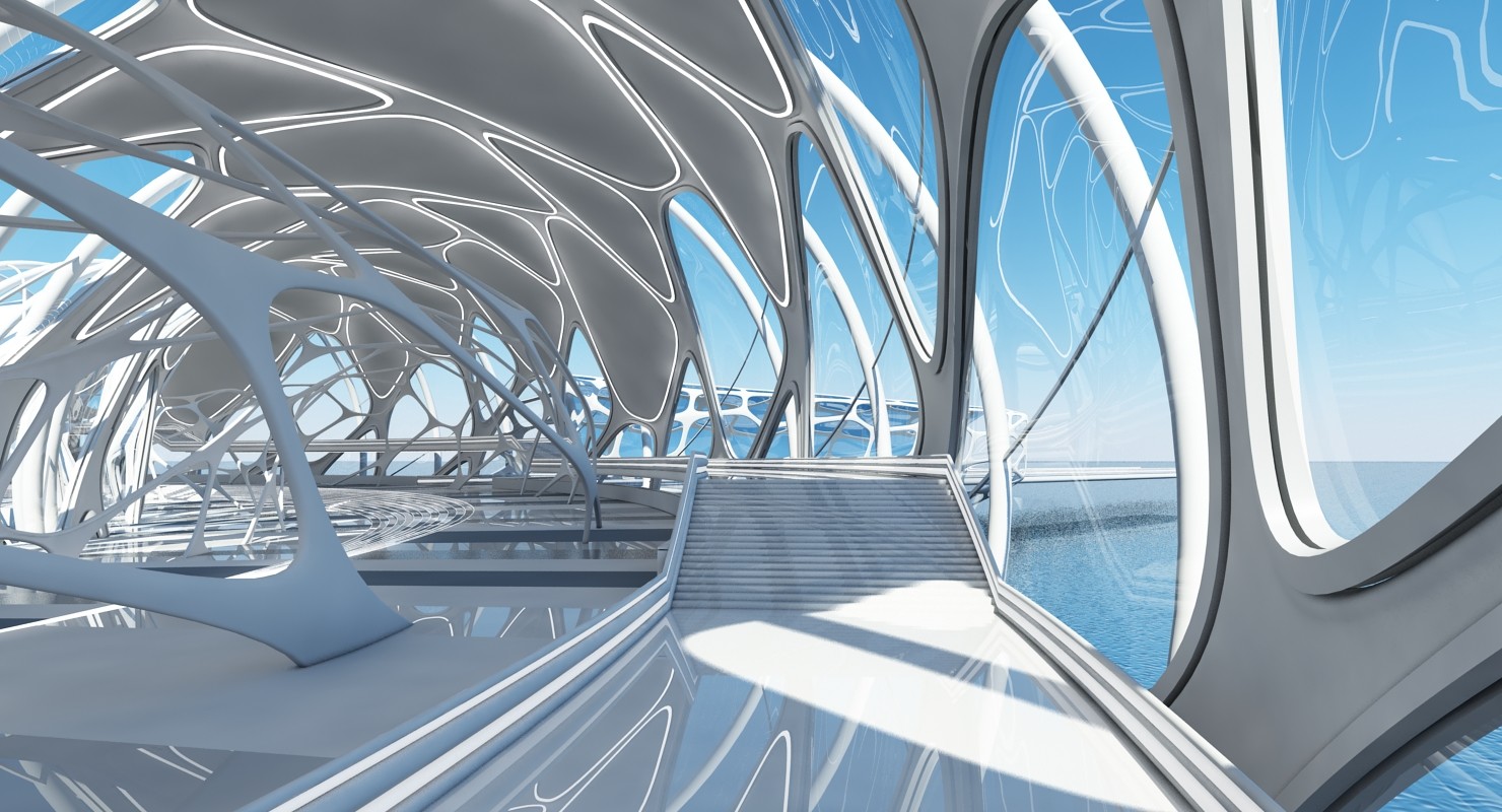 ArtStation - Futuristic Architectural Structure 17 | Resources