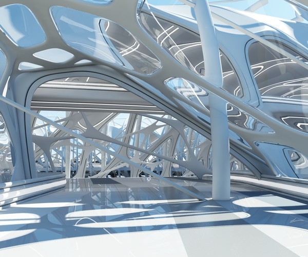 ArtStation - Futuristic Architectural Structure 17 | Resources