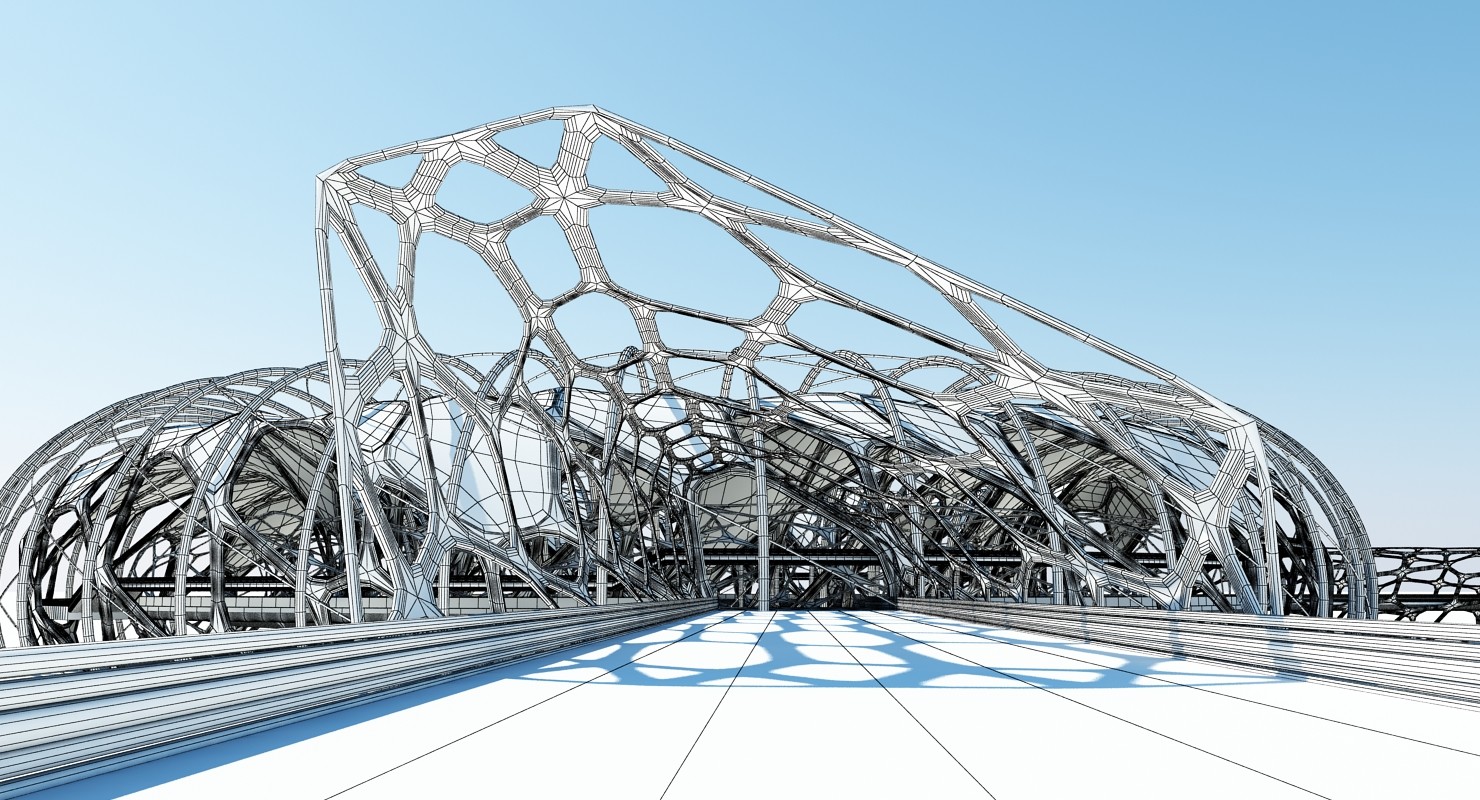 ArtStation - Futuristic Architectural Structure 17 | Resources