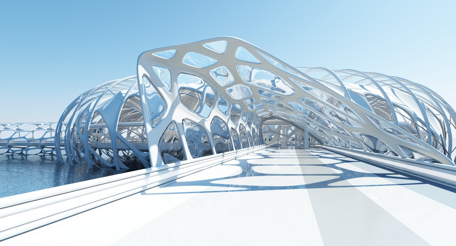 ArtStation - Futuristic Architectural Structure 17 | Resources