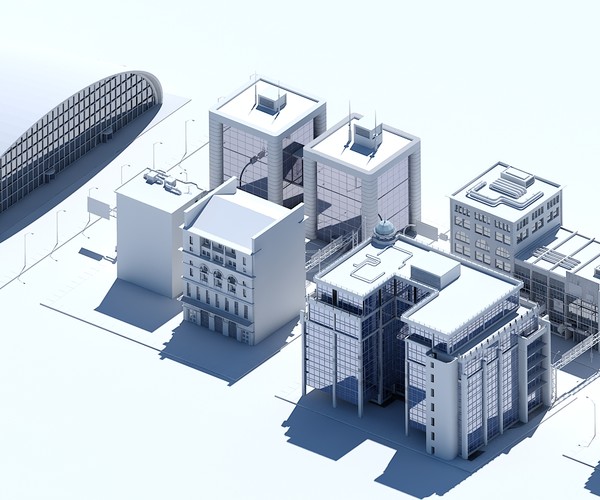 ArtStation - HD City Street Scene | Resources