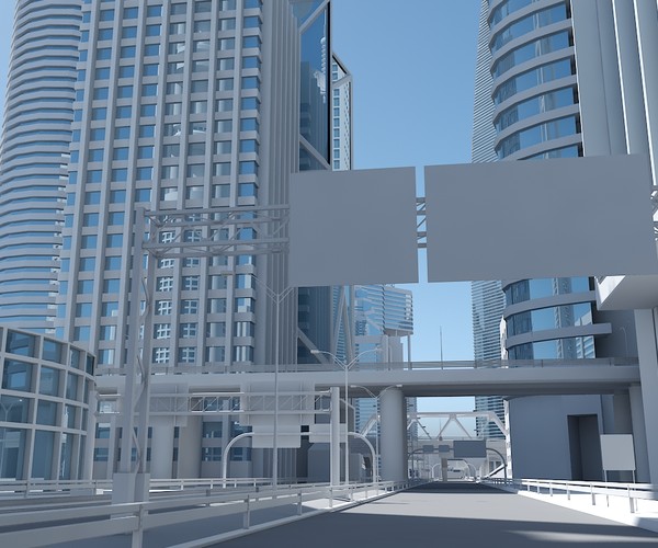 ArtStation - High Definition City | Resources