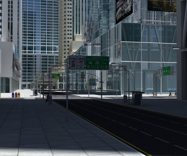 ArtStation - HD City | Resources