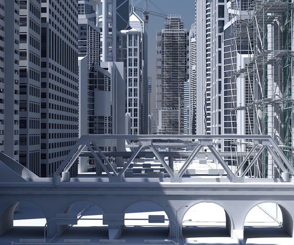 ArtStation - High Definition City | Resources