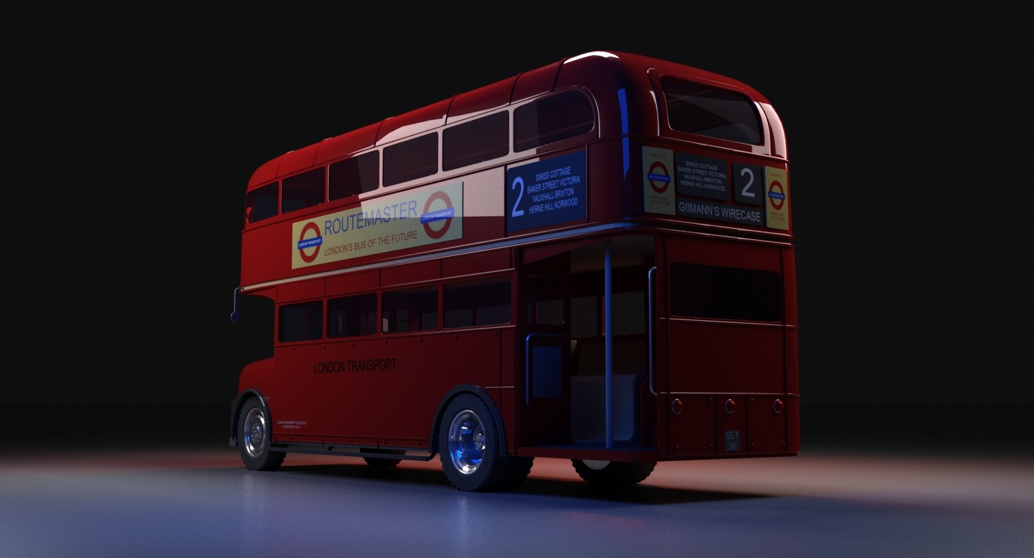 ArtStation - London Bus | Resources