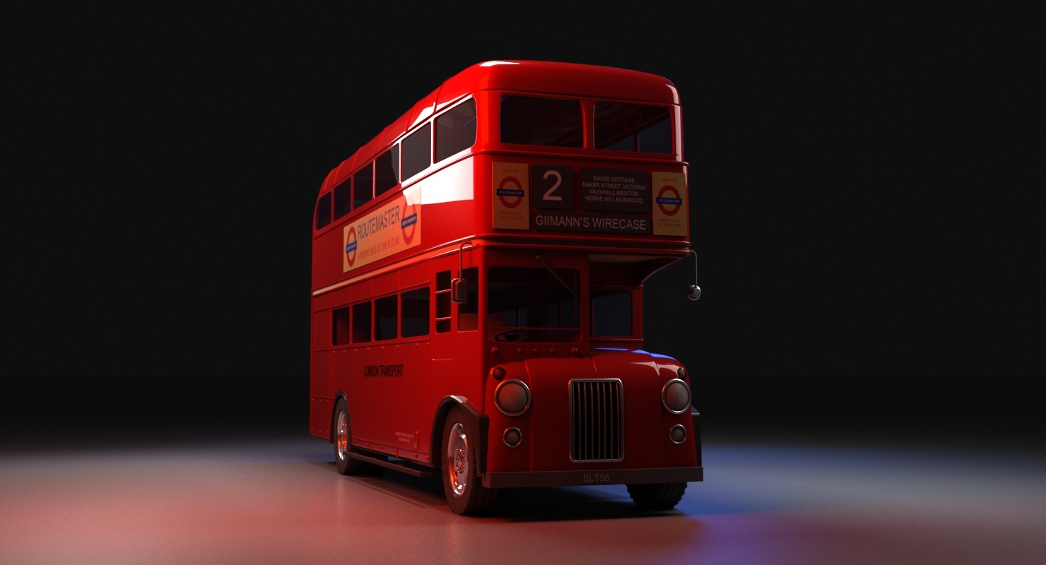 ArtStation - London Bus | Resources