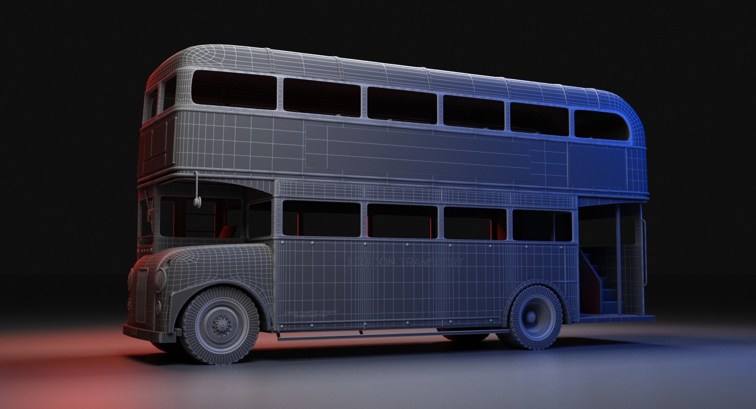 ArtStation - London Bus | Resources