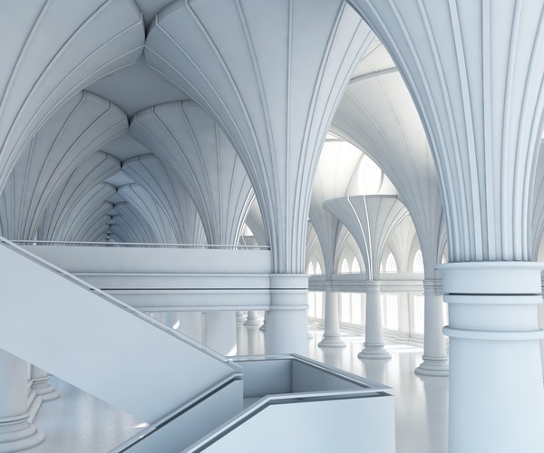 ArtStation - Modern Classic Interior Scene 7 | Resources