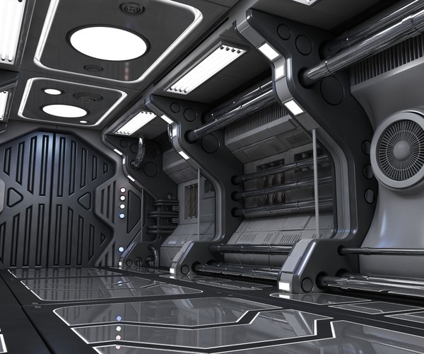 ArtStation - Sci Fi Interior 06 | Resources