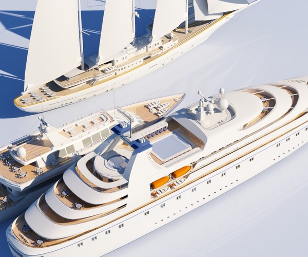 ArtStation - Yacht Collection | Resources