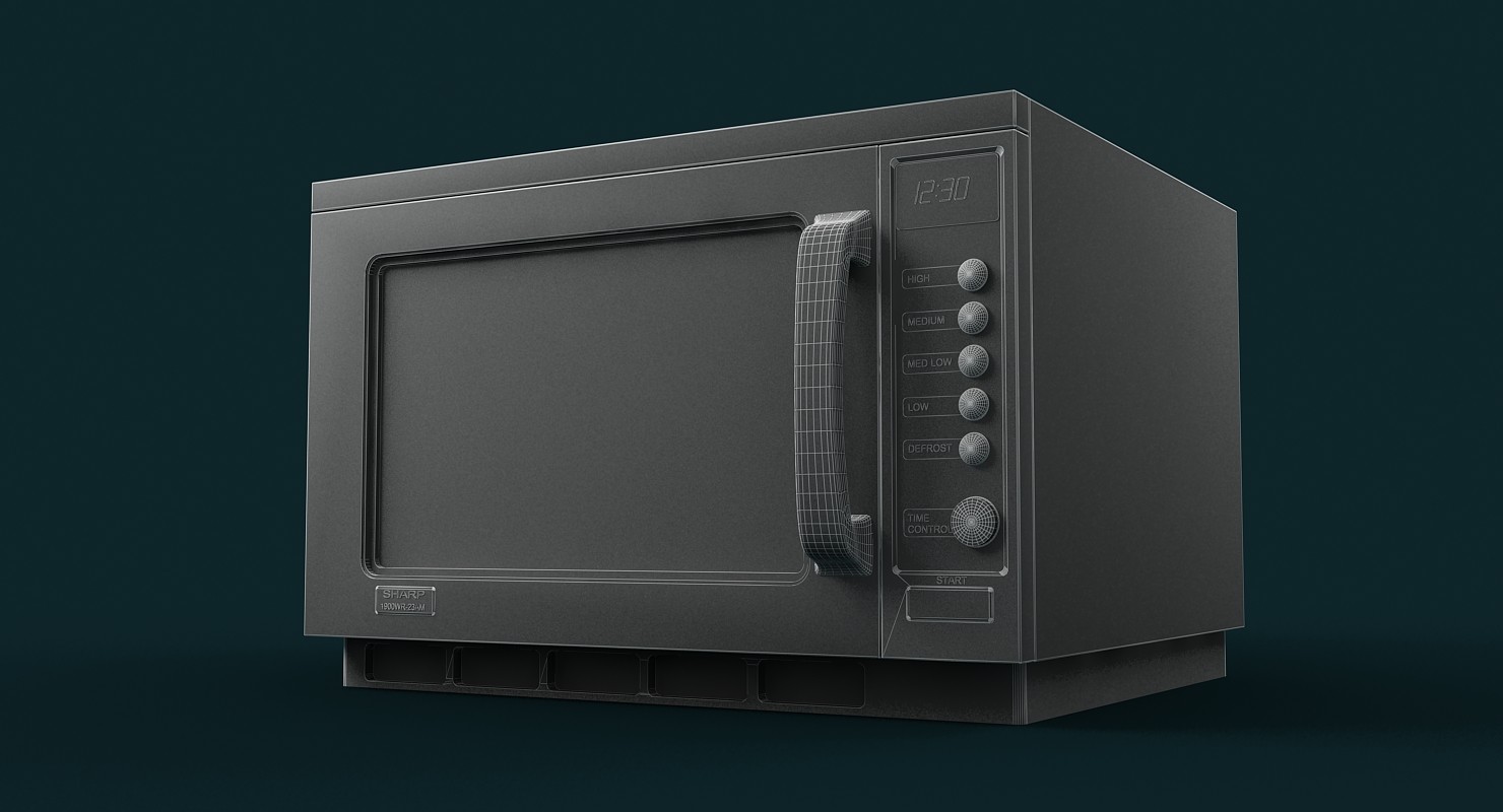 ArtStation - 3D Microwave | Resources