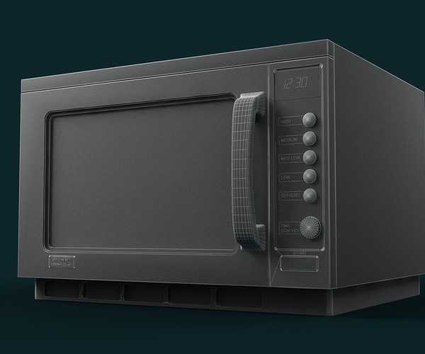 ArtStation - 3D Microwave | Resources