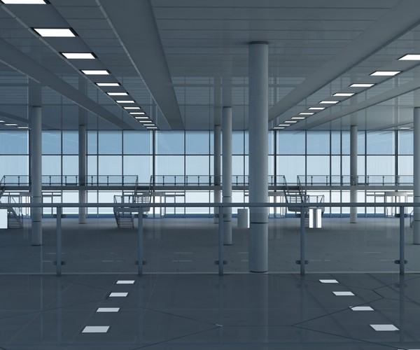 ArtStation - Modern Glass Building Interior And Exterior | Resources