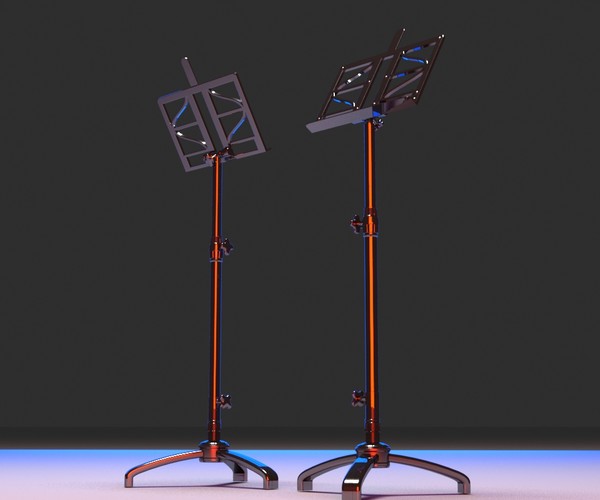 ArtStation - Note Stand 3D Model | Game Assets
