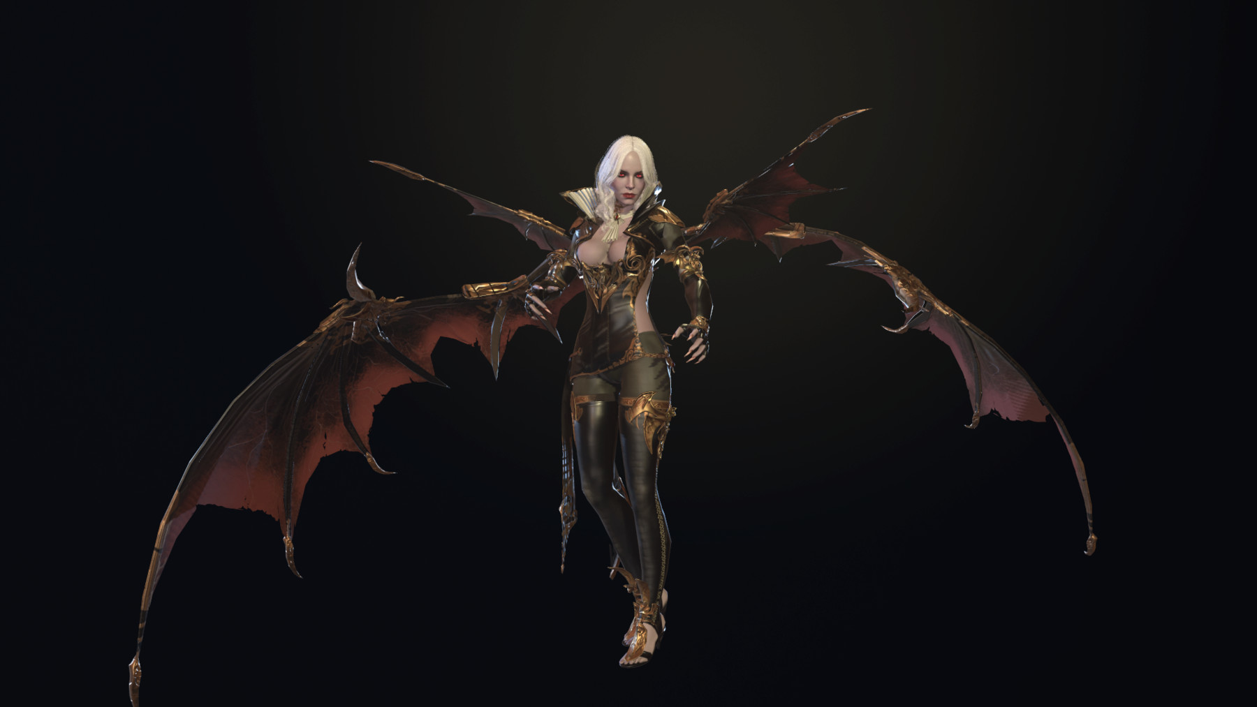 ArtStation - Vampire girl remaster | Game Assets