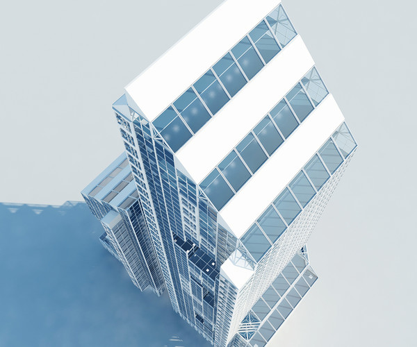 ArtStation - Office Building Tower 6 | Resources