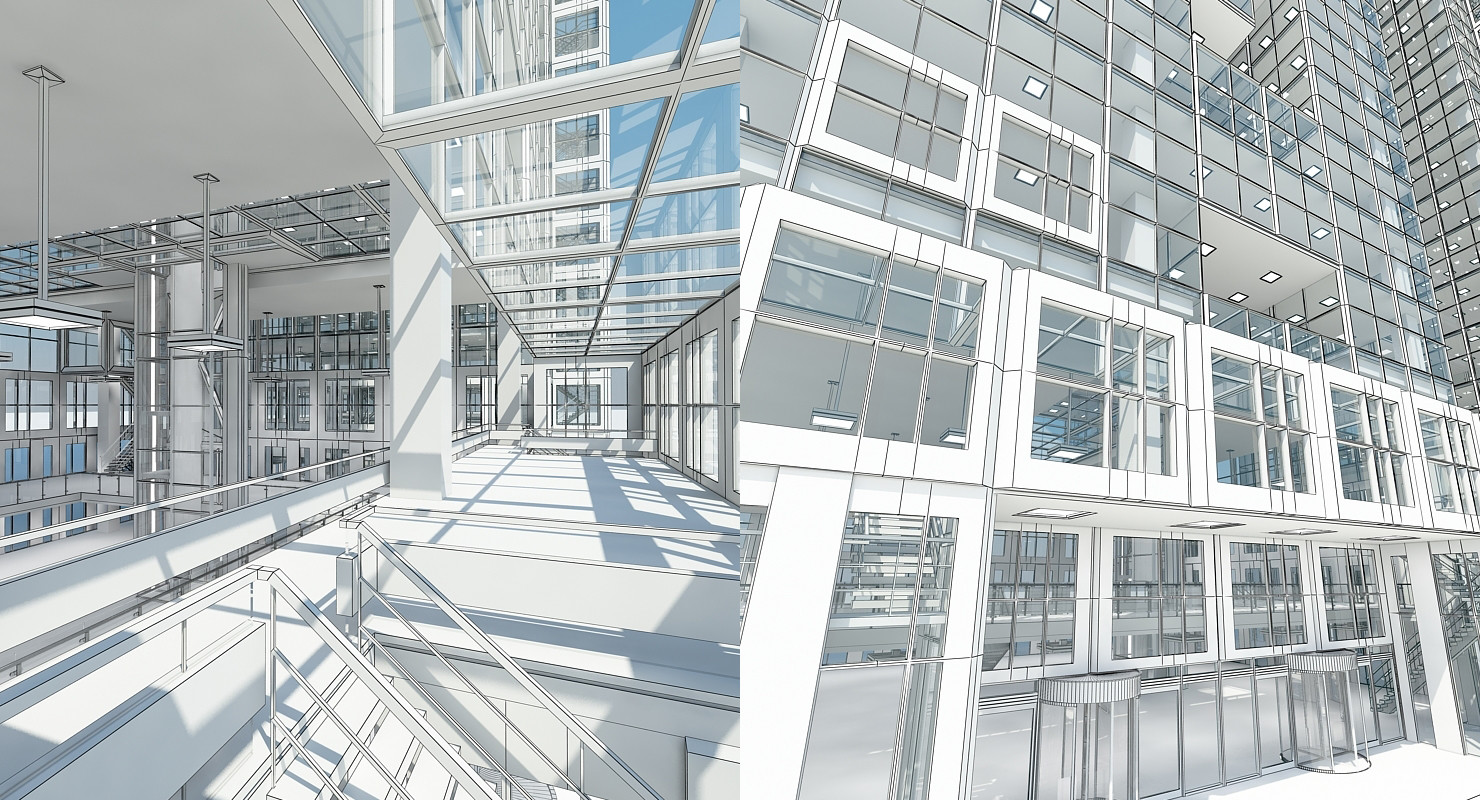ArtStation - Office Building Tower 6 | Resources