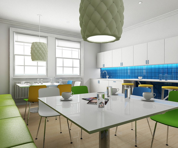 ArtStation - Office Tea Point Interior | Game Assets