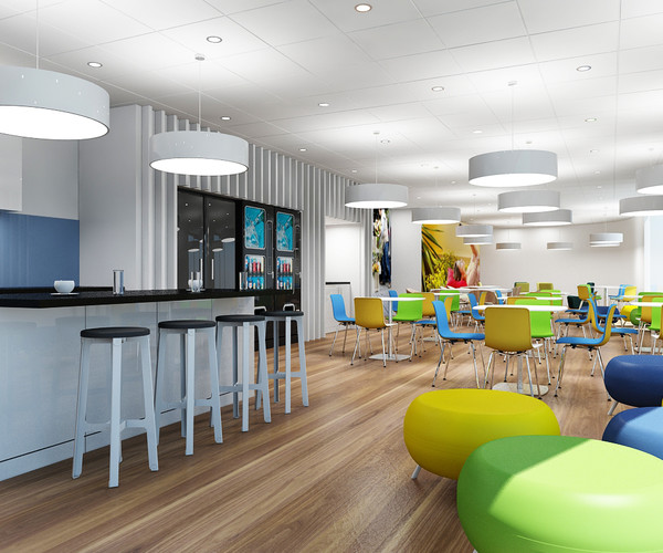 ArtStation - Office Tea Point Interior 2 | Resources