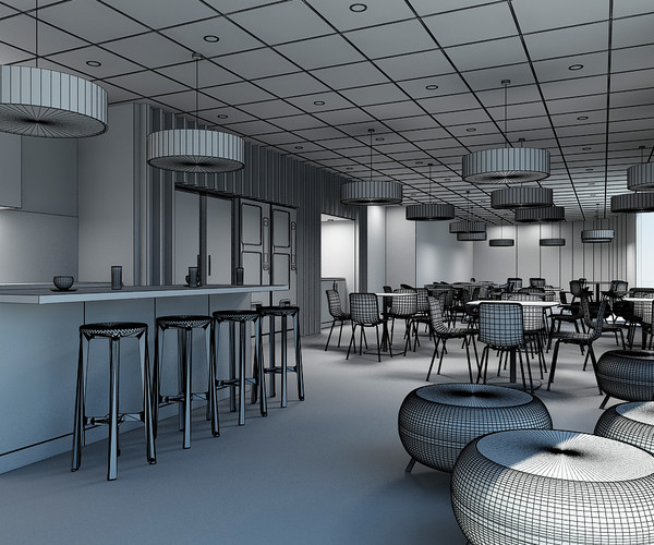 ArtStation - Office Tea Point Interior 2 | Resources