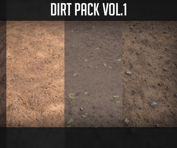 ArtStation - Dirt Pack Vol.1 | Game Assets