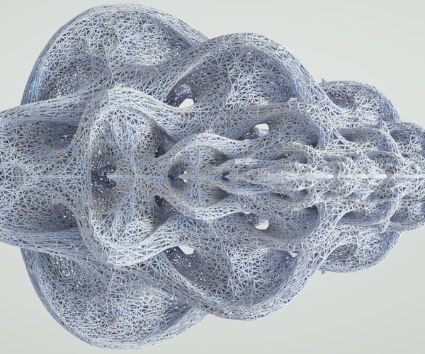 ArtStation - Superstructure Abstract Sculpture | Resources