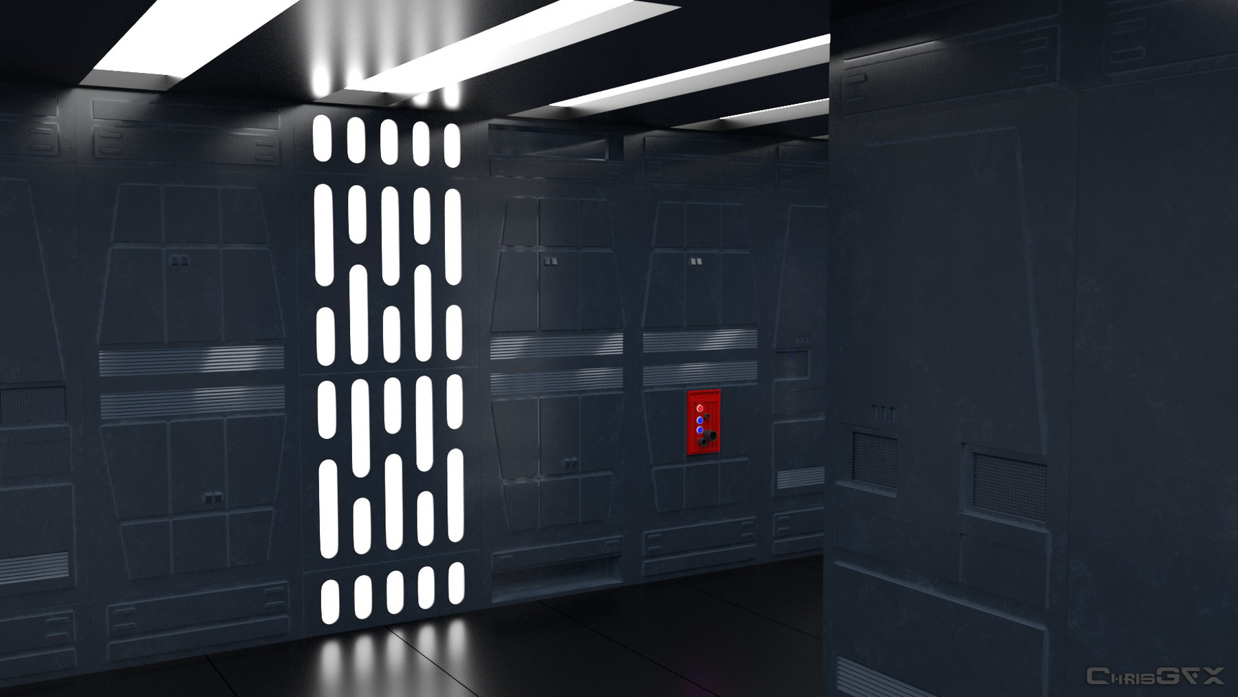 ArtStation - SciFi Wall Panels - 19 Parts - Walls and Details 3D model ...