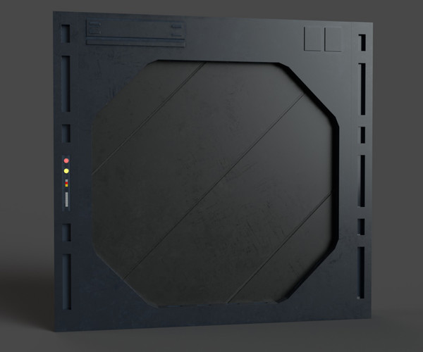 ArtStation - SciFi Wall Panels - 19 Parts - Walls and Details 3D model ...
