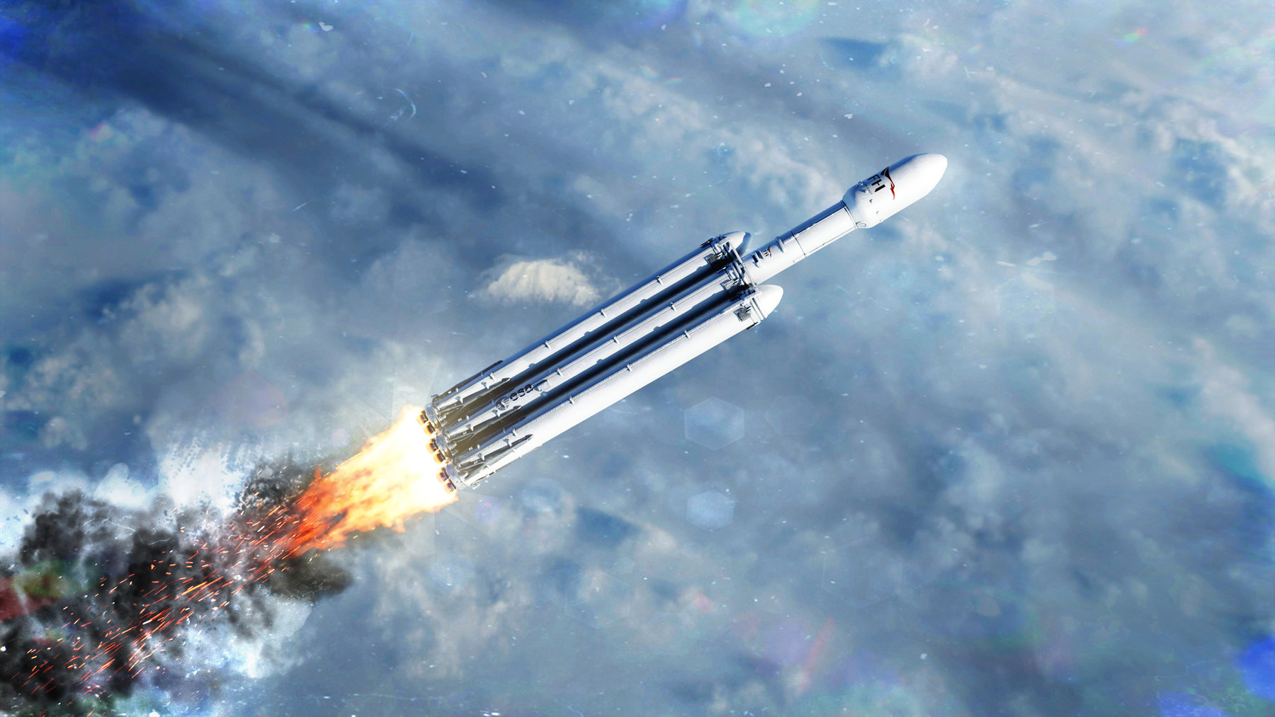 ArtStation - Orbital Rocket {PBR} | Resources