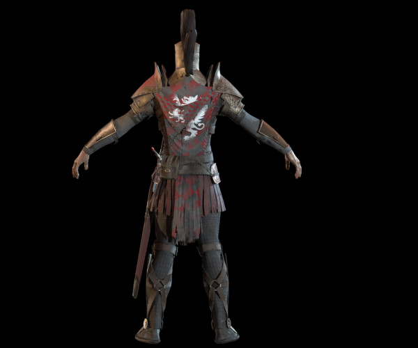 ArtStation - Knight low poly | Game Assets