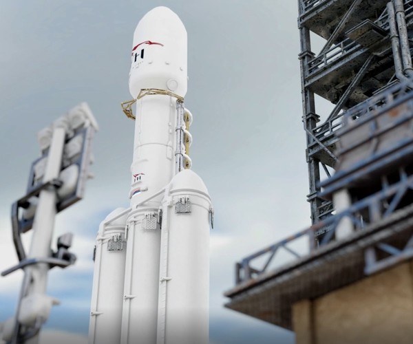 ArtStation - Orbital Rocket {PBR} | Resources