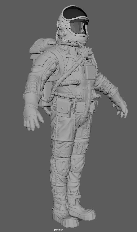 ArtStation - Astronaut {PBR} | Resources