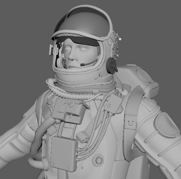 ArtStation - Astronaut {PBR} | Resources