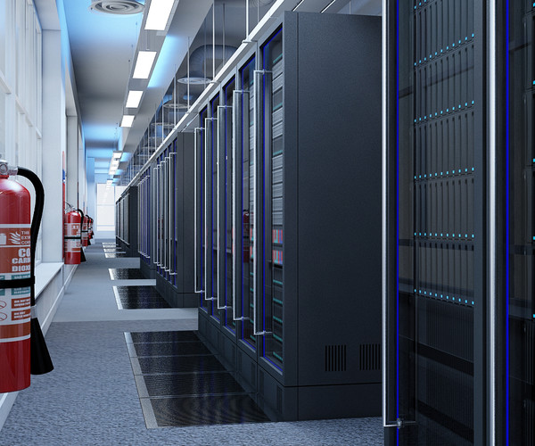 ArtStation - Data Communication Server Room | Resources