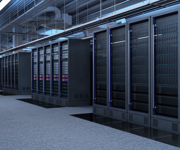 ArtStation - Data Communication Server Room | Resources