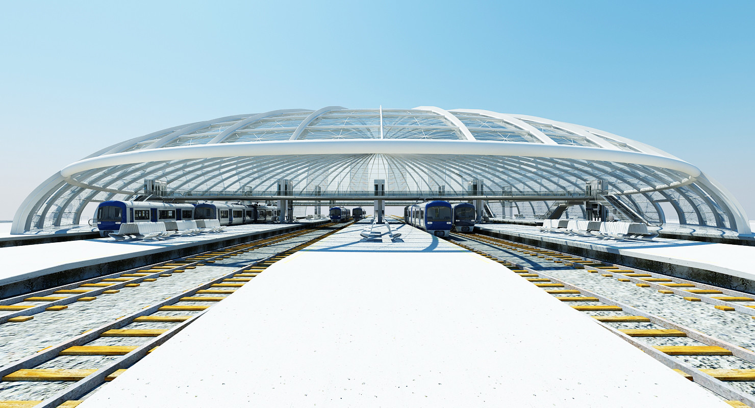 ArtStation - Train Station Building Interior 2 | Resources