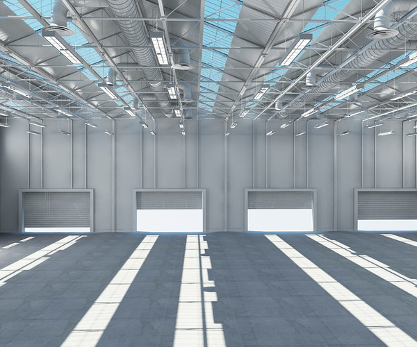 ArtStation - Warehouse 3d Model | Resources