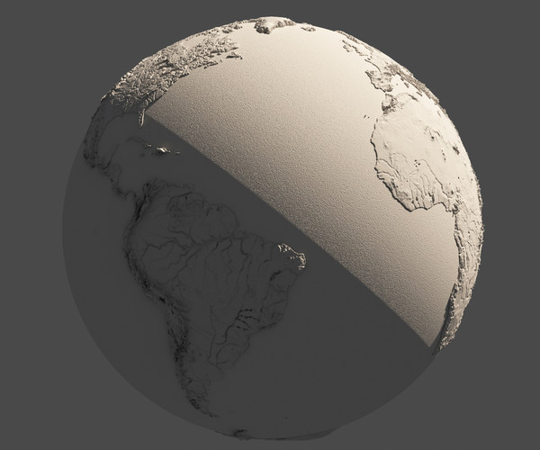 ArtStation - 3D model Earth Globe HD | Resources